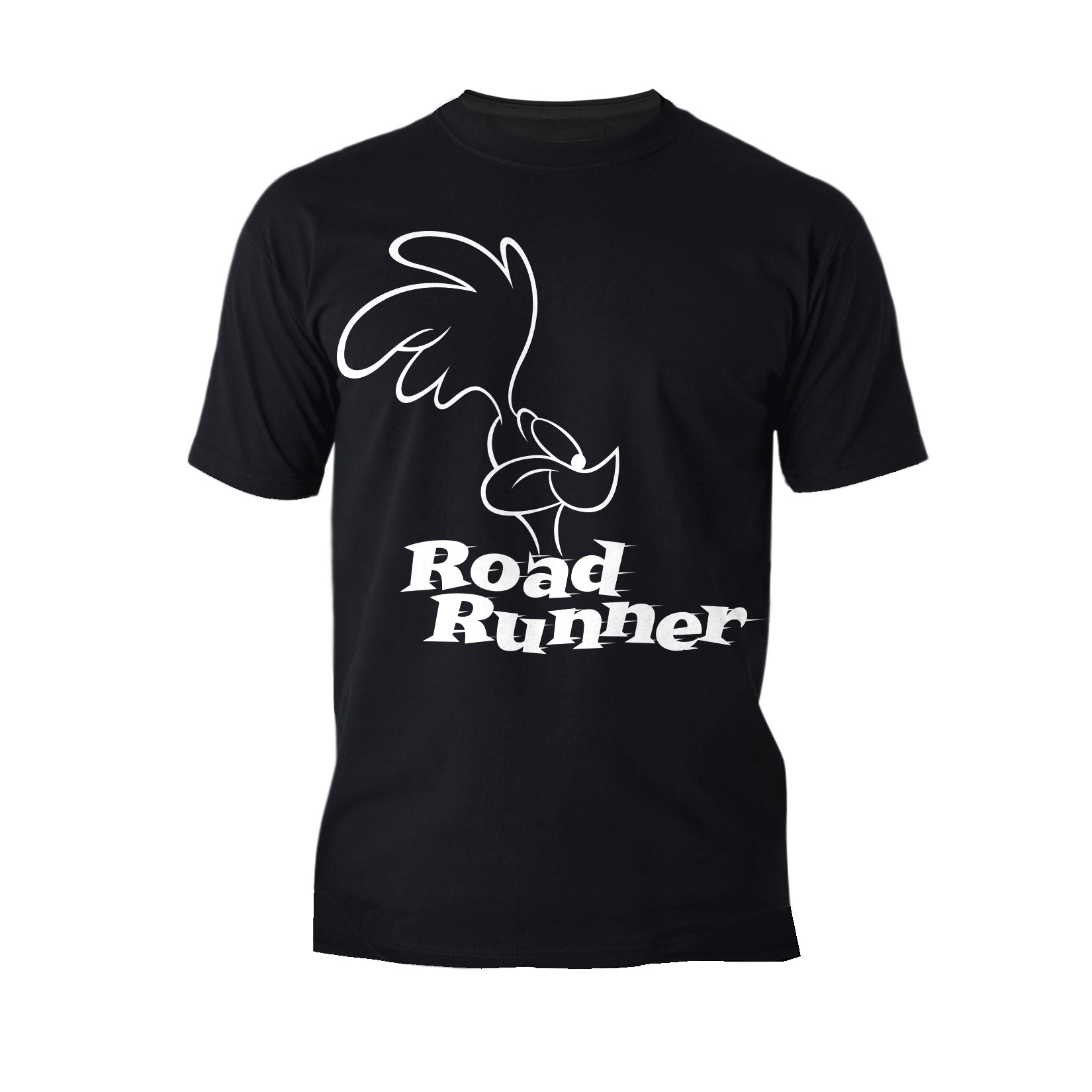 Looney Tunes Road Runner Logo Profile Official Men's T-Shirt – Urban ...