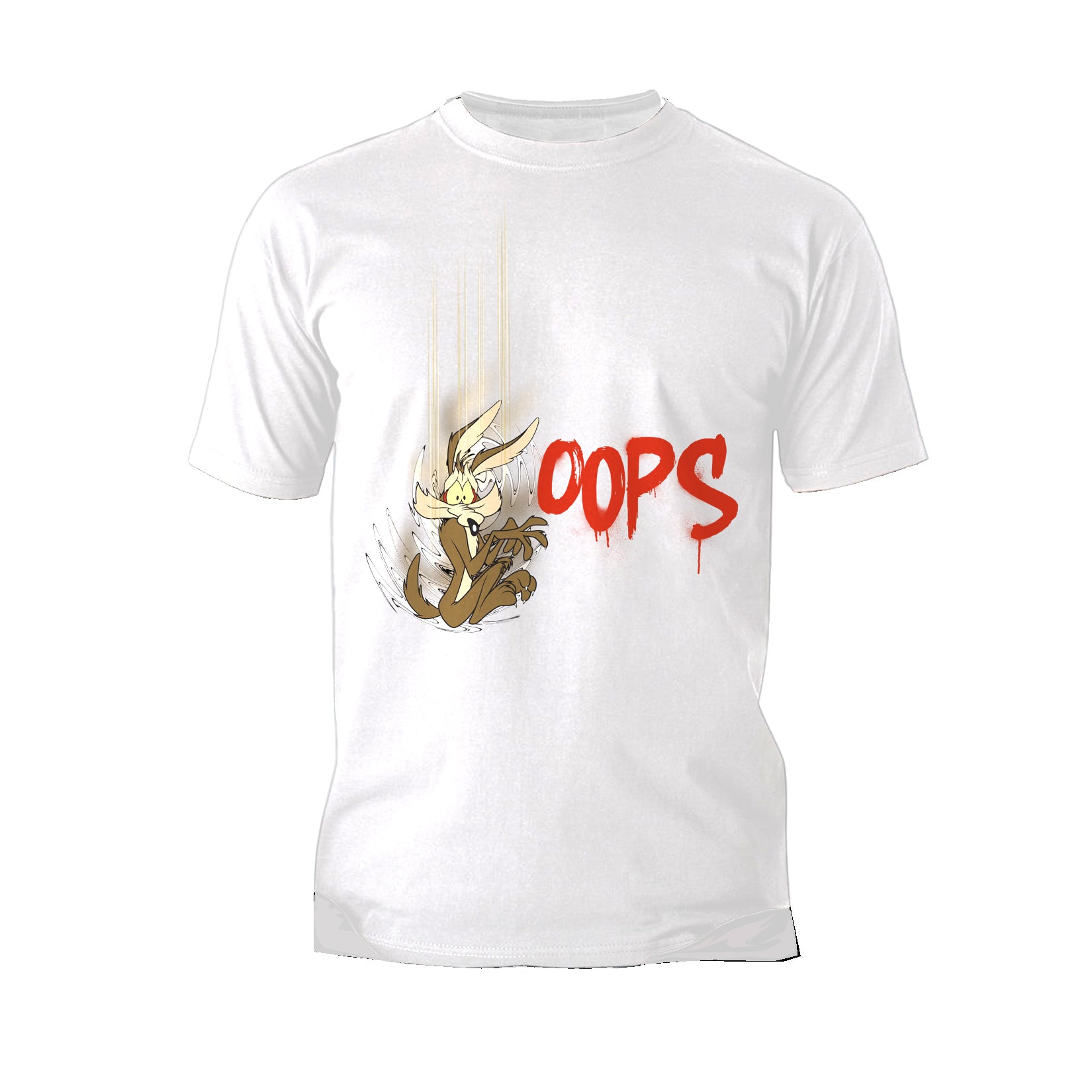 Looney Tunes Wiley Coyote Stencil Official Men's T-shirt – Urban Species