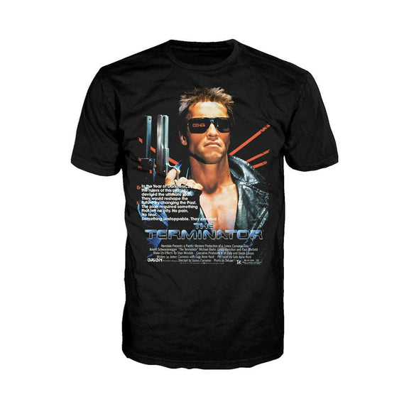 Terminator Movie Poster Official Men's T-shirt (Black) – Urban Species