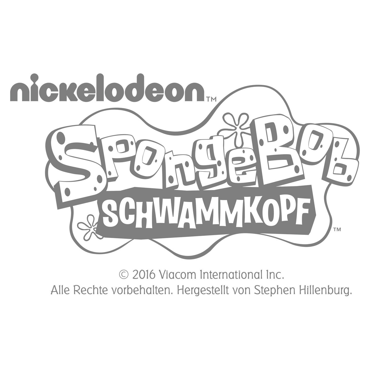 SpongeBob SquarePants 3D Official Kid's T-Shirt (White) – Urban Species